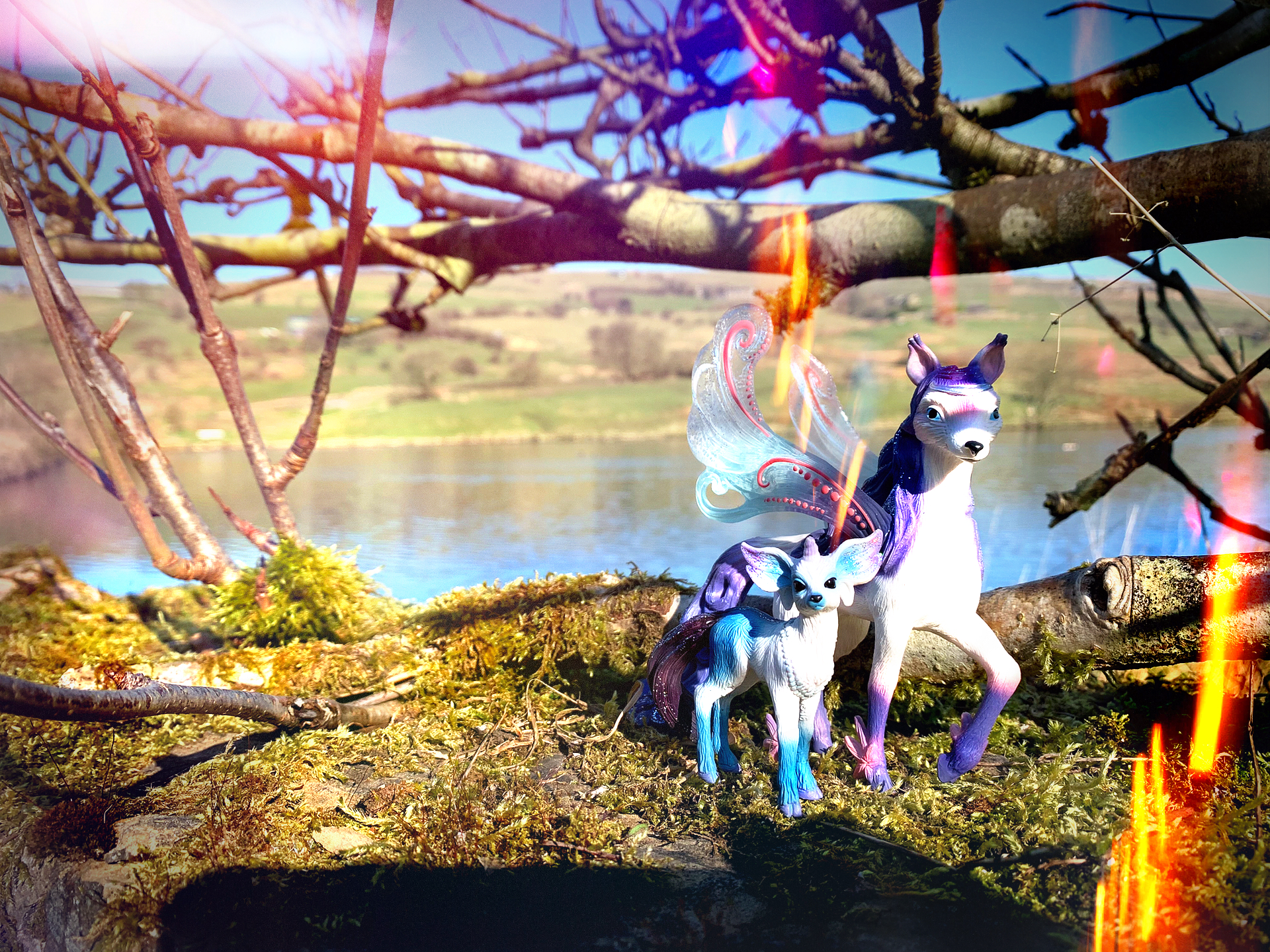 How to plan a unicorn finding adventure at Castleshaw, Saddleworth.